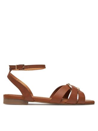 Twin-Set Sandalen Ciabatta 251GCJ04A Braun