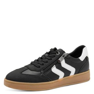 Marco Tozzi Marco Tozzi Damen 2-23739-44 Sneaker Schuhe, Damenschuhe, Black/White, 41 EU