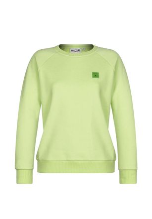 Naketano Damen Sweatshirt Krokettenhorst, Farbe:Matcha Green Melange, Gr&ouml;&szlig;e:XL