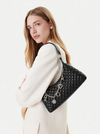 Guess Handtasche Guess Everlee HWEG86 79180 Schwarz