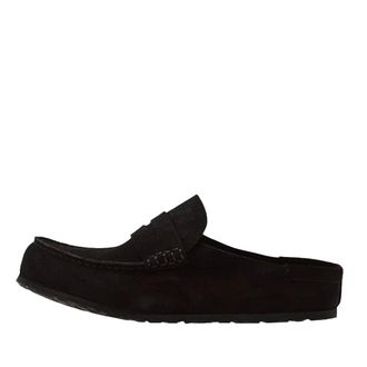 Birkenstock Naples Eingefasstes Wildleder Schmale Passform - - Shoes - Damen - Schwarzk - 39 EU