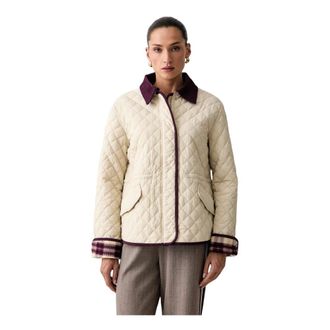 Silvian Heach Vutsov Quilted Jacket - Femme - Vestes - Beige - Taille: 42 FR