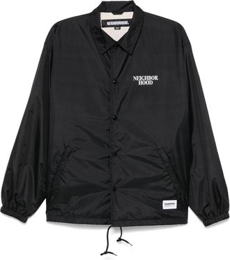 Neighborhood Klassischer Windbreaker - Schwarz