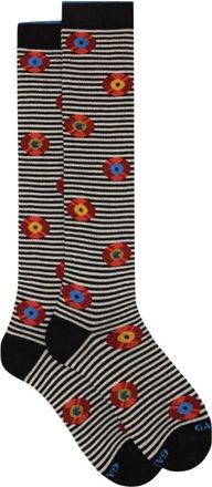 Gallo Lange Vinylstreifen-Socken - - Underwear - Herren - Mehrfarbig - ONE SIZE
