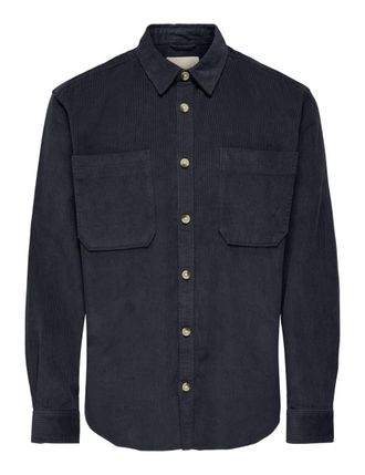 Only & Sons Onsalp 2Pkt Washd Cord Ls Shirt Noos