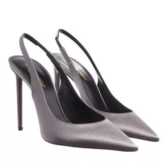 Saint Laurent Pumps & High Heels - Zoe Slingback Pumps - Gr. 39 (EU) - in Grau - für Damen