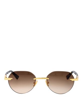 Bottega Veneta Sonnenbrille - Gold