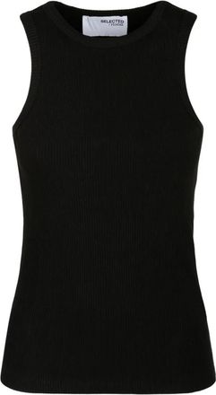 Selected Top Schwarz - - Tops - Damen - Schwarzk - XS