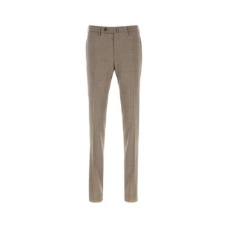 Pantaloni Torino Homme, Pantalons, Beige, Taille: L Pantalon en Laine Stretch