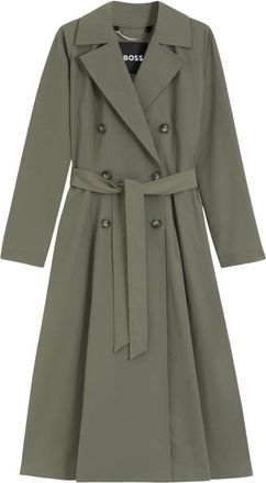 HUGO BOSS Trenchcoat - - Coats - Damen - Gr&uuml;n - XS