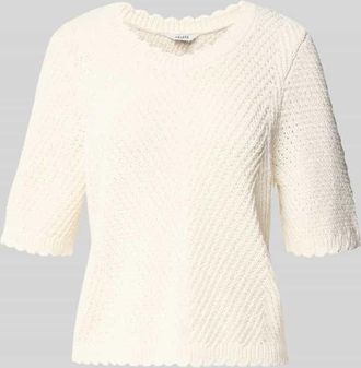 Mbym Strickshirt mit 1/2-Arm Modell Carla