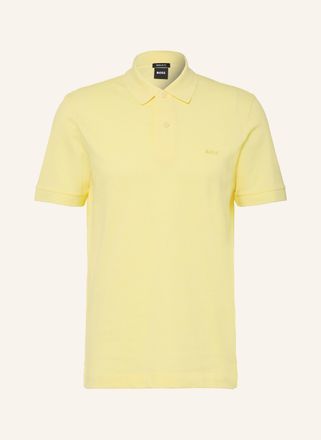 HUGO BOSS Piqu&eacute;-Poloshirt Pallas Regular Fit gelb