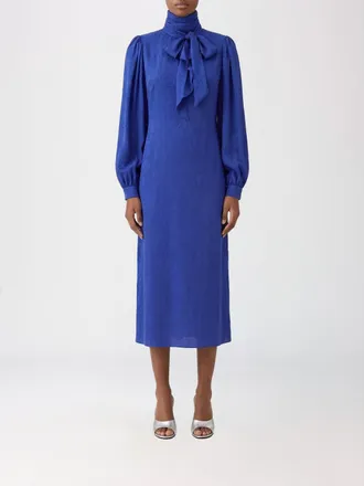 Gucci Robe en soie &agrave; ceinture