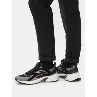 Calvin Klein Sneakers Calvin Klein Hike Runner Ck Stripe Mix Ny-Su HM0HM02220 Schwarz