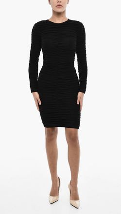 Dsquared2 Fitted Draped Dress Dsquared2