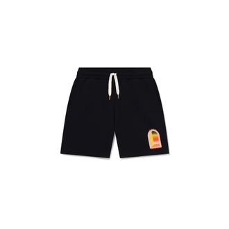Casablanca Gradient LArche Sweatshorts - - Shorts - Herren - Schwarzk - 2XL