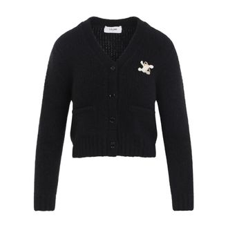 Celine Celine, Damen, Strickwaren, Schwarzk, SGr&ouml;&szlig;e