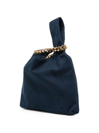 Stella McCartney Falabella Wristlet Bag - Navy
