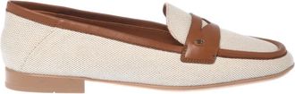Baldinini Femme, Chaussures, Beige, Taille: 38 1/2 EU Mocassin en toile