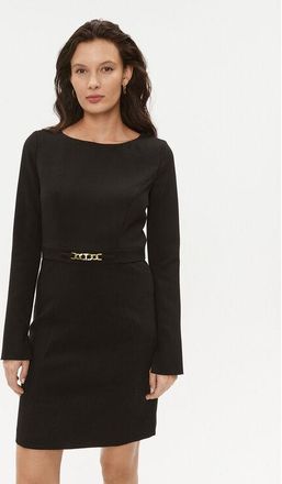 Twin-Set Kleid f&uuml;r den Alltag 232TT2195 Schwarz Regular Fit