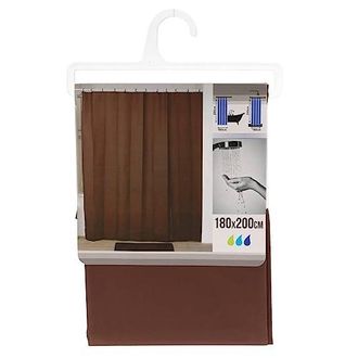 Tendance Rideau de Douche peva 180x200cm - Chocolat