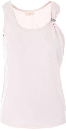 Twinset Femme, Tops, Rose, Taille: 38 FR Twin-set Top
