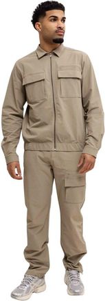 Off the Pitch Homme, Sport, Beige, Taille: S Utility Maze Set