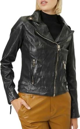 Gipsy Veste de motard Gwcadiz, Noir, XXXL