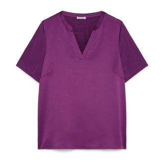 Fiorella Rubino Damen, Blusen & Hemden, Lila, XLGr&ouml;&szlig;e
