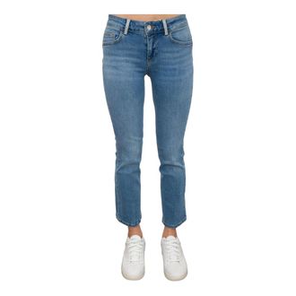 Liu Jo B.Up Fly Regular Cropped Jeans - - Jeans - Damen - Blau - W31