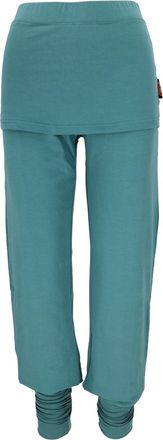 Guru Shop Yoga-Hose mit Minirock in Bio-Qualit&auml;t - Autumn Sky, Damen, Baumwolle, Size:XL