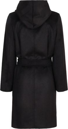 Max Mara Virgin Wool Coat - Black