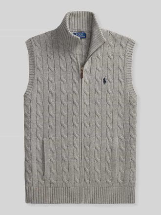 Polo Ralph Lauren Regular Fit Weste aus reiner Baumwolle