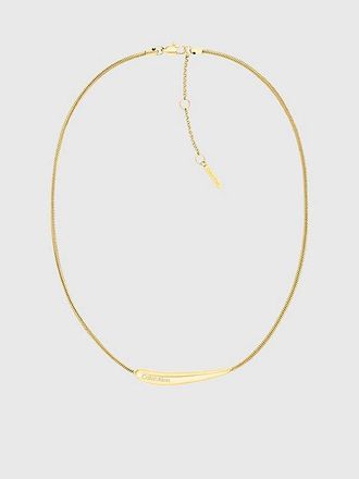 Calvin Klein Collier avec pendentif en forme de goutte allong&eacute;e