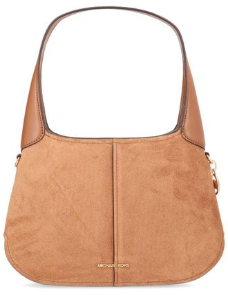 Michael Michael Kors Womens Small Alice Bag Brown Cow Leather Shoulder