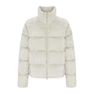 Colmar Velvet Maxi-Rib Puffer - - Sport - Damen - Wei&szlig; - XS