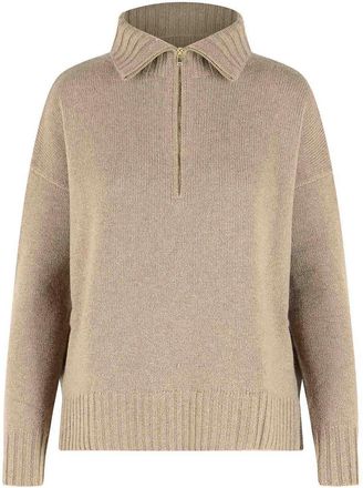 Max Mara Rollkragenpullover - Beige