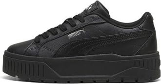 Puma Baskets Karmen II L pour Femme, Puma Black Puma Black Puma Silver, 38.5 EU