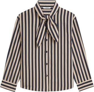 Summum Bluse Zweifarbig gestreift - - Blouses & Shirts - Damen - Blau - M