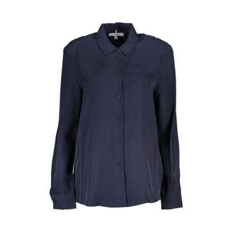 Tommy Hilfiger Langarmshirt - - Blouses & Shirts - Damen - Blau - XS