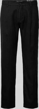 Marc O'Polo Tapered Leinenhose mit Bundfalte Modell OSBY JOGGER