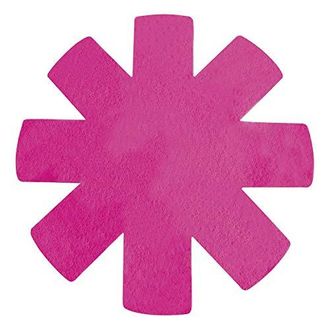 MSV Pfannenschutz mit 3 Stück aus Polyester in rosa, Kunststoff, 40x34.5x3 cm, 3-Einheiten