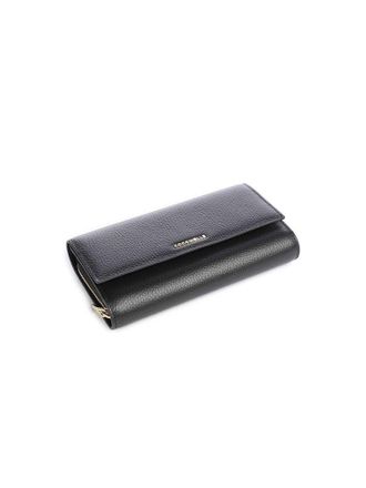 Coccinelle Womens Wallet Black Cowhide Bags