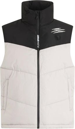 Plein Sport Homme, Vestes, Beige, Taille: 2XL Short Vest