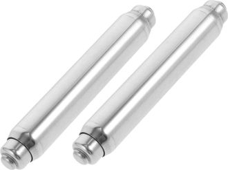 Holibanna 2stücke Toilettenpapierhalterstange Einfacher Badezimmerhalter Papierrollenhalter Mit Federmechanismus Ersatzspindel Für Toilettenpapier Praktisches W