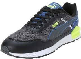 Puma Graviton Mega Baskets Unisexes, Asphalt Dark Shadow Puma Black Lime Squeeze Limoges, 41 EU