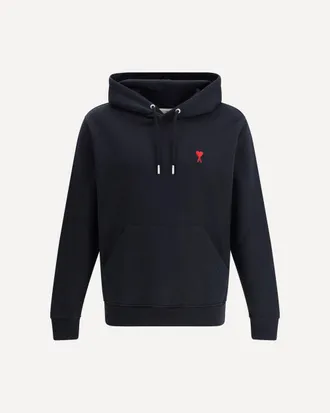 Ami Logoed Hoodie Male L