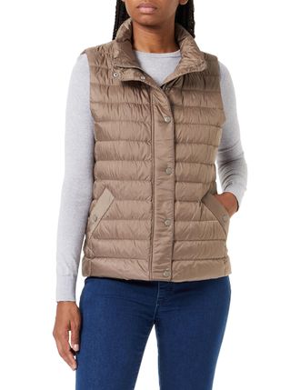 GANT Damen Light DOWN Gilet Weste, Desert Brown, Standard