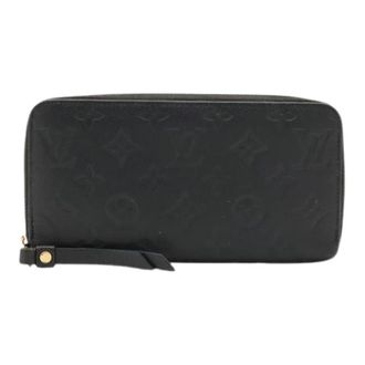 Louis Vuitton Pre-owned Monogram Empreinte langes Portemonnaie (bi-fold) - - Pre-owned - Damen - Schwarzk - ONE SIZE