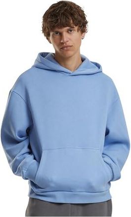 Build Your Brand By284-fluffy Hoody Sweat-Shirt &agrave; Capuche, Bleu poudr&eacute;, 5XL Homme